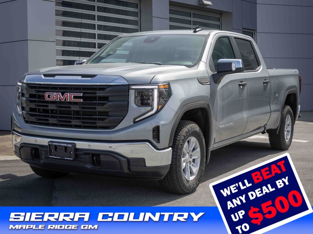 2024 GMC Sierra 1500 Pro - New | Maple Ridge Chevrolet Buick GMC