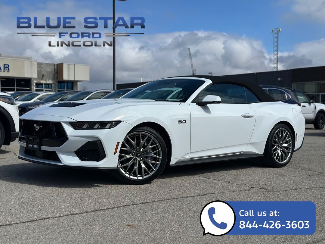 New 2025 Ford Mustang GT Premium Convertible #25C006 Simcoe, ON | Blue ...