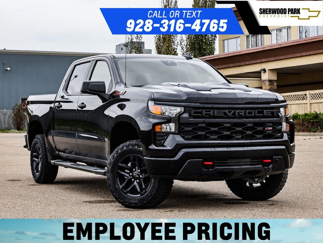 2025 Chevrolet Silverado 1500 Custom Trail Boss - New | Sherwood Park ...