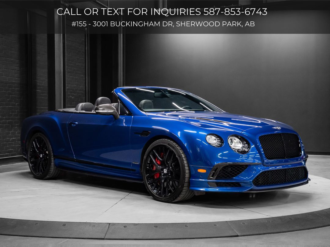 2018 Bentley Continental GT Supersports - Used | Sherwood Buick GMC