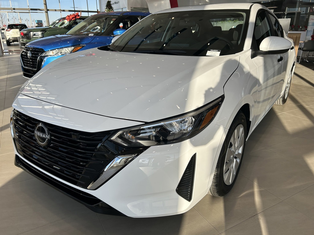 New 2024 Nissan Sentra S Plus #N24031 Cochrane, AB | Cochrane Nissan