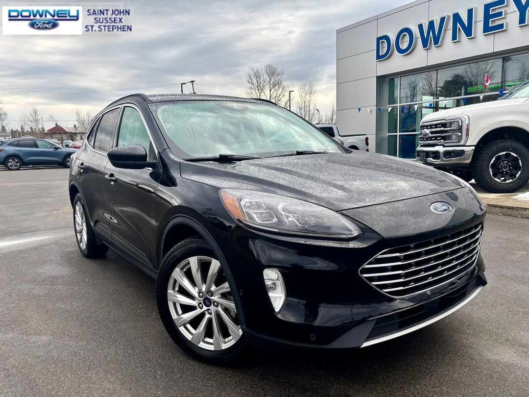 2021 Ford Escape Titanium Hybrid - Used | Downey Ford Saint John