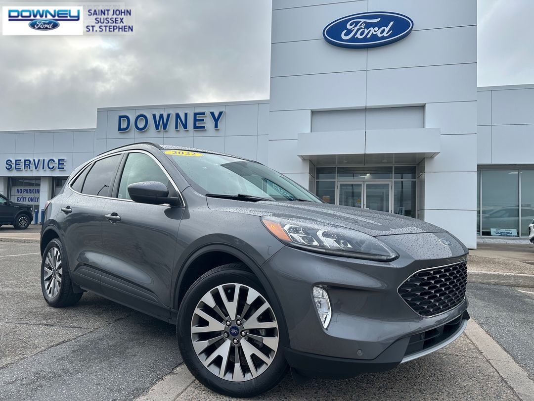 2022 Ford Escape Titanium Hybrid - Used | Downey Ford Saint John