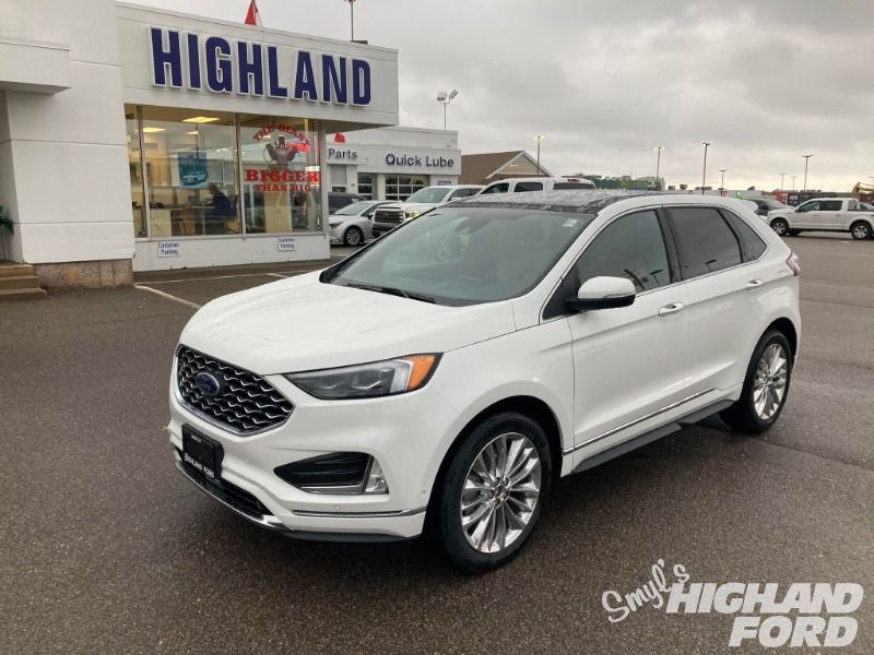 New 2024 Ford Edge Titanium #JP011 Sault Ste. Marie, ON | Highland Ford