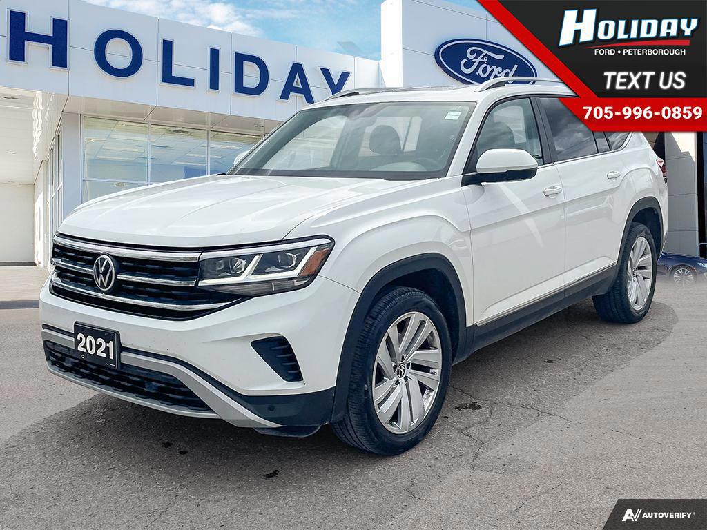 Used 2021 Volkswagen Atlas Highline #24205A Peterborough, ON | Holiday Ford