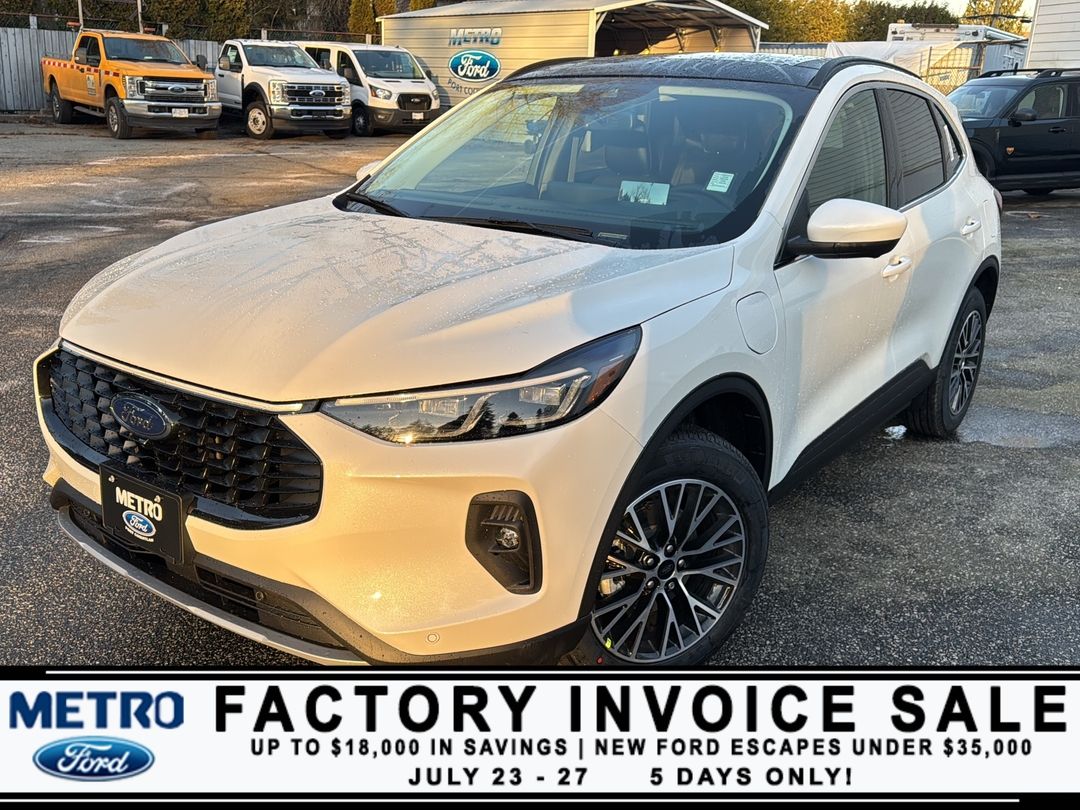 2025 Ford Escape Plug-In Hybrid - New | Metro Motors Ltd. (Ford)