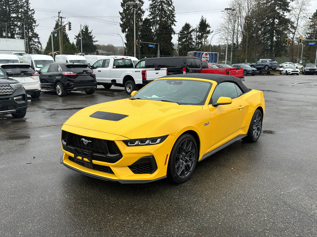 New 2024 Ford Mustang GT Premium Convertible #24MU0843 Port Coquitlam ...