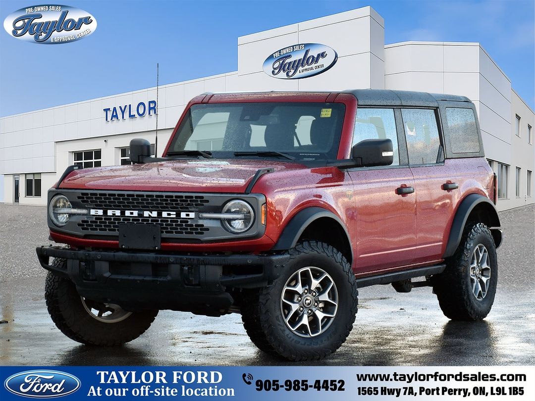 Used 2024 Ford Bronco Badlands (R25071) Port Perry, ON | Taylor Ford