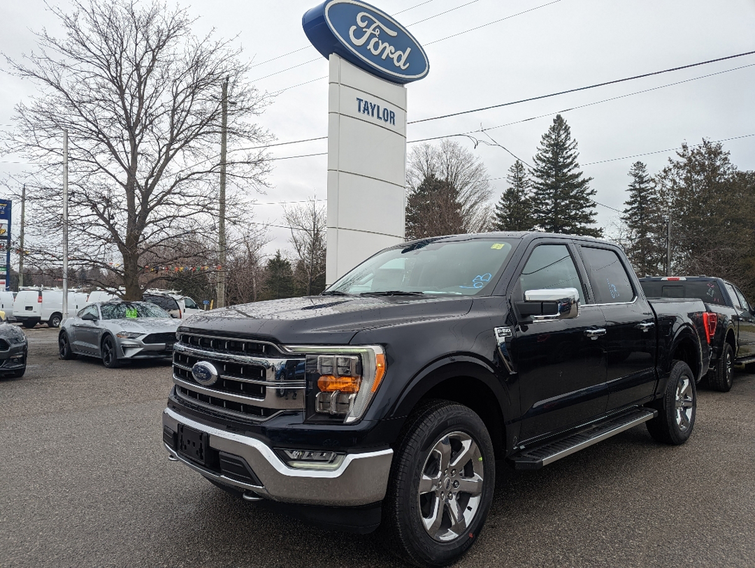 New 2022 Ford F-150 Lariat #022344 Port Perry, ON | Taylor Ford
