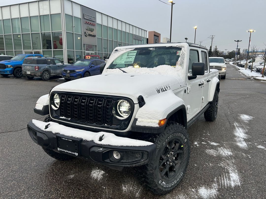 New 2025 Jeep Gladiator Willys #W25003 Toronto, ON | IAG Group