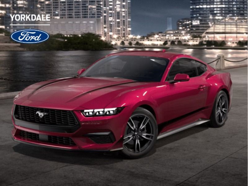 New 2025 Ford Mustang EcoBoost #P8TN300S1 Toronto, ON | Yorkdale Ford