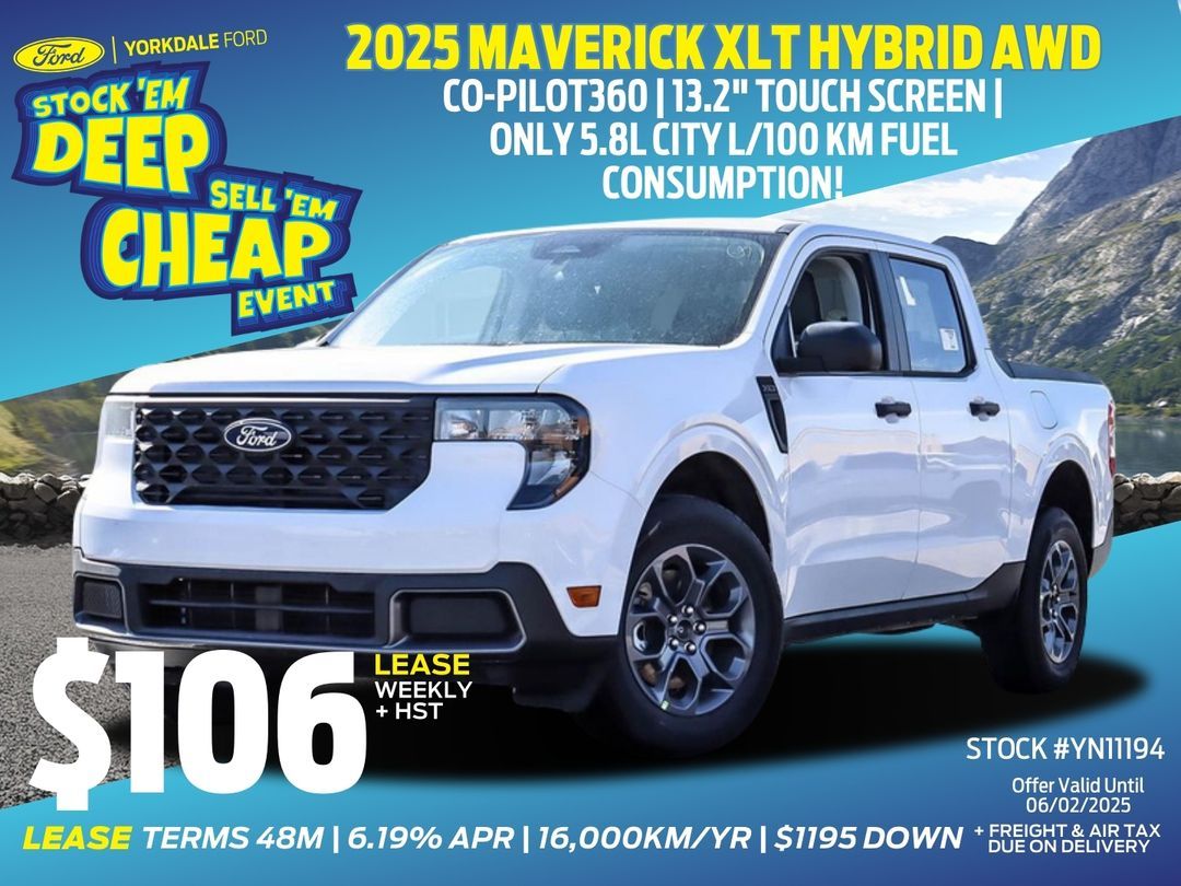 New 2025 Ford Maverick XLT #YN11194 Toronto, ON | IAG Group