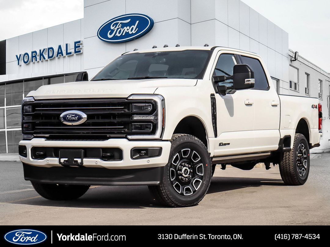 New 2025 Ford Super Duty F-350 SRW Platinum #YN11252 Toronto, ON | IAG ...